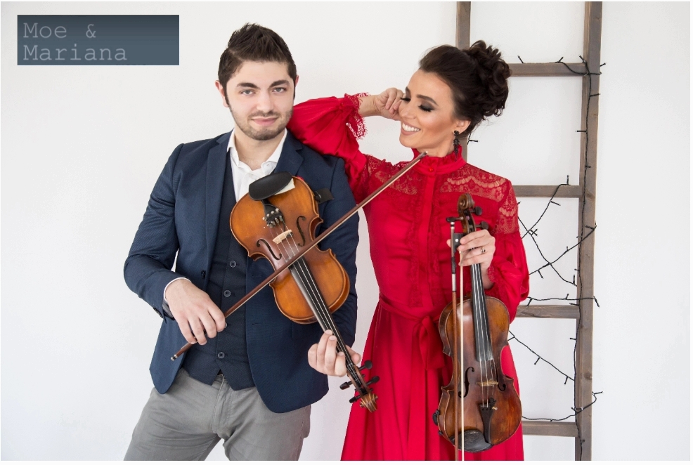Moe and Mariana – Violin Duet – Bash Events Group UAE | Next Level ...